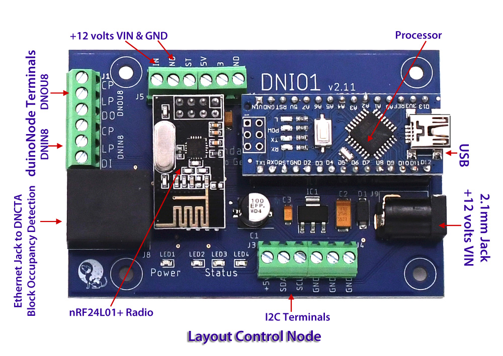 The Layout Control Node Lews Duino Gear